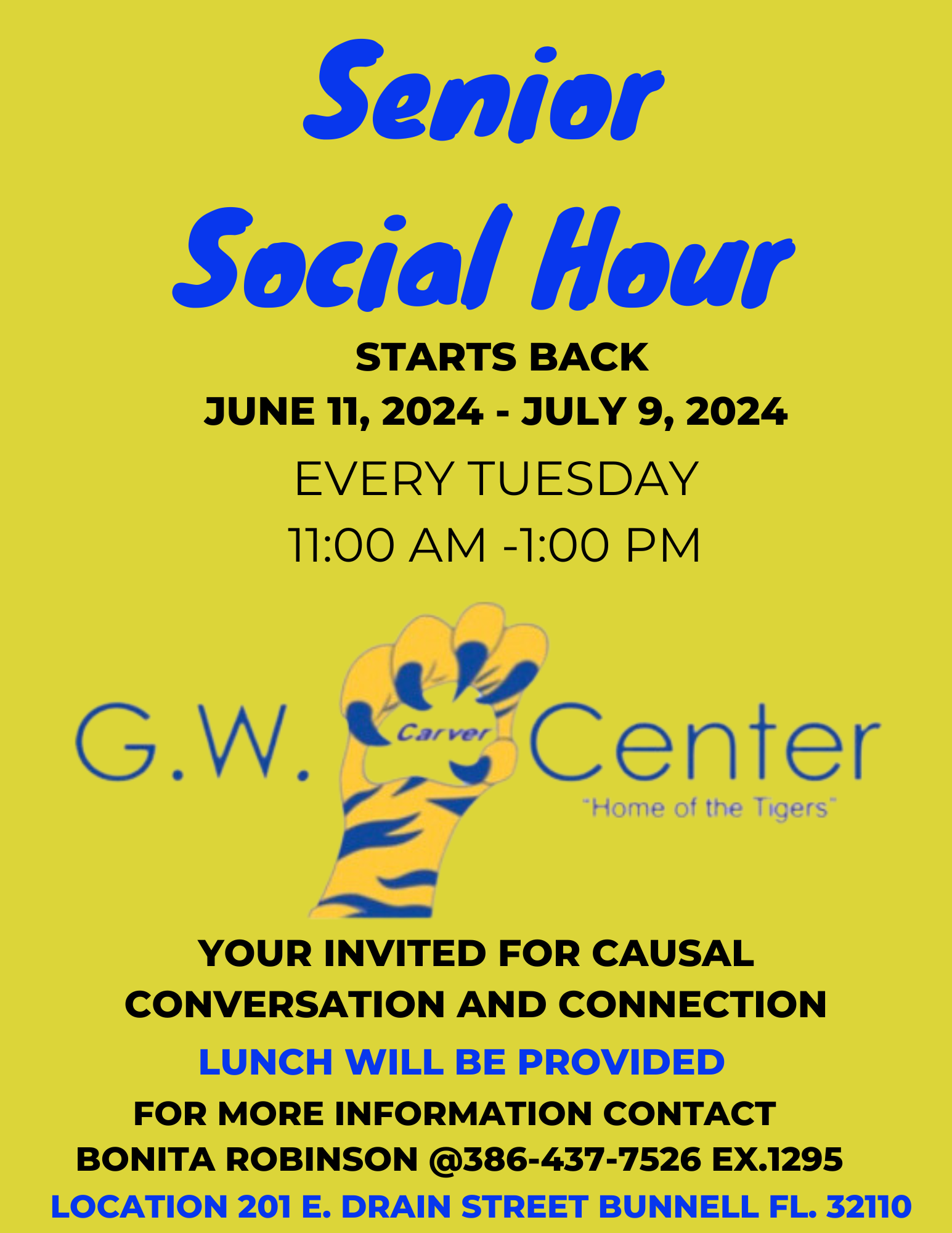 Events - G.W. Carver Community Center